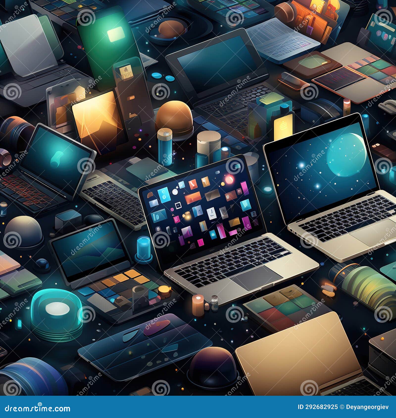 Variouse Devices Stock Illustrations – 1 Variouse Devices Stock ...