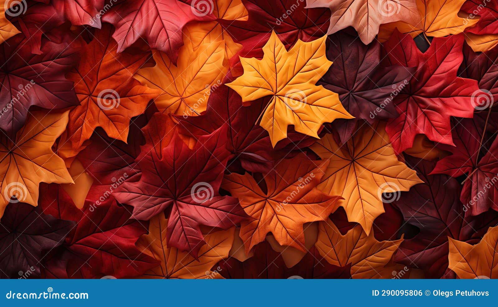 A Bunch of Leaves that are Laying on the Ground Together Stock ...