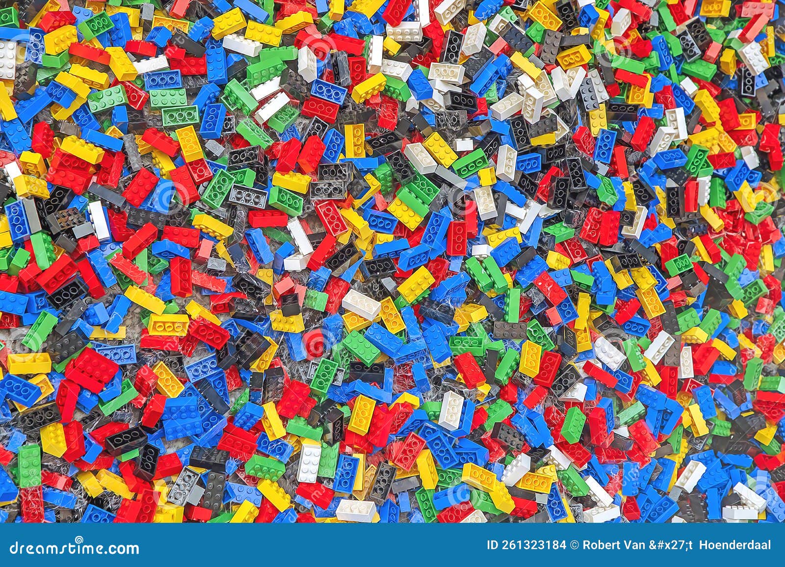 A Bunch Lego Pieces at Amsterdam the Netherlands 9-11-2022 Stock Photo ...