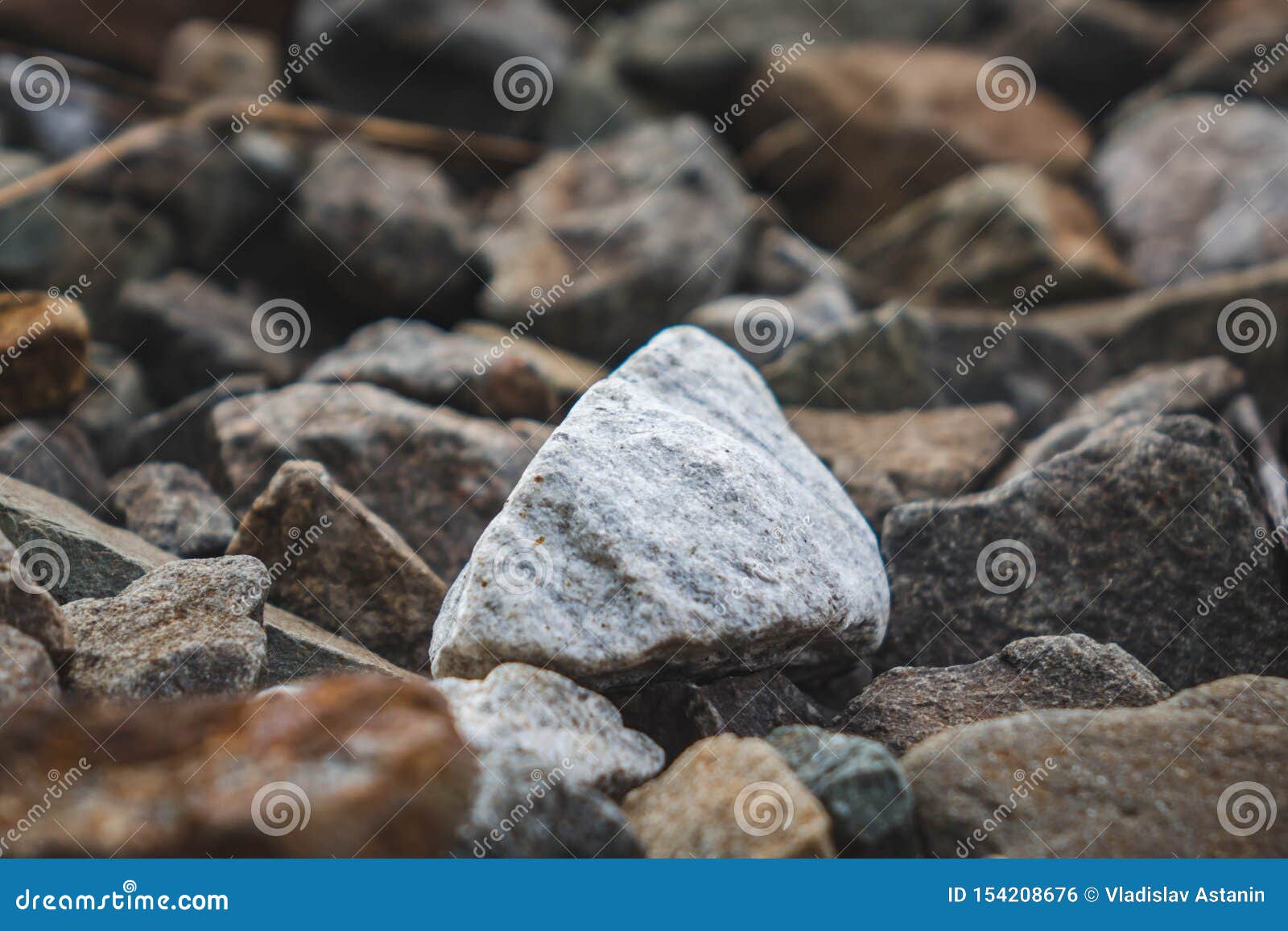 A Bunch of Little Stone Mountain of Rubble Stock Photo - Image of break ...
