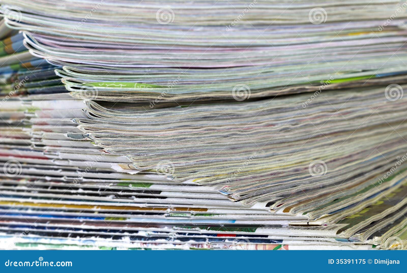 A bunch of magazine stock image. Image of information - 35391175