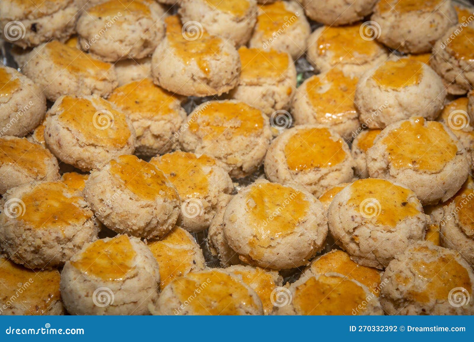 Bunch of Malaysian Cookies stock photo. Image of flour - 270332392