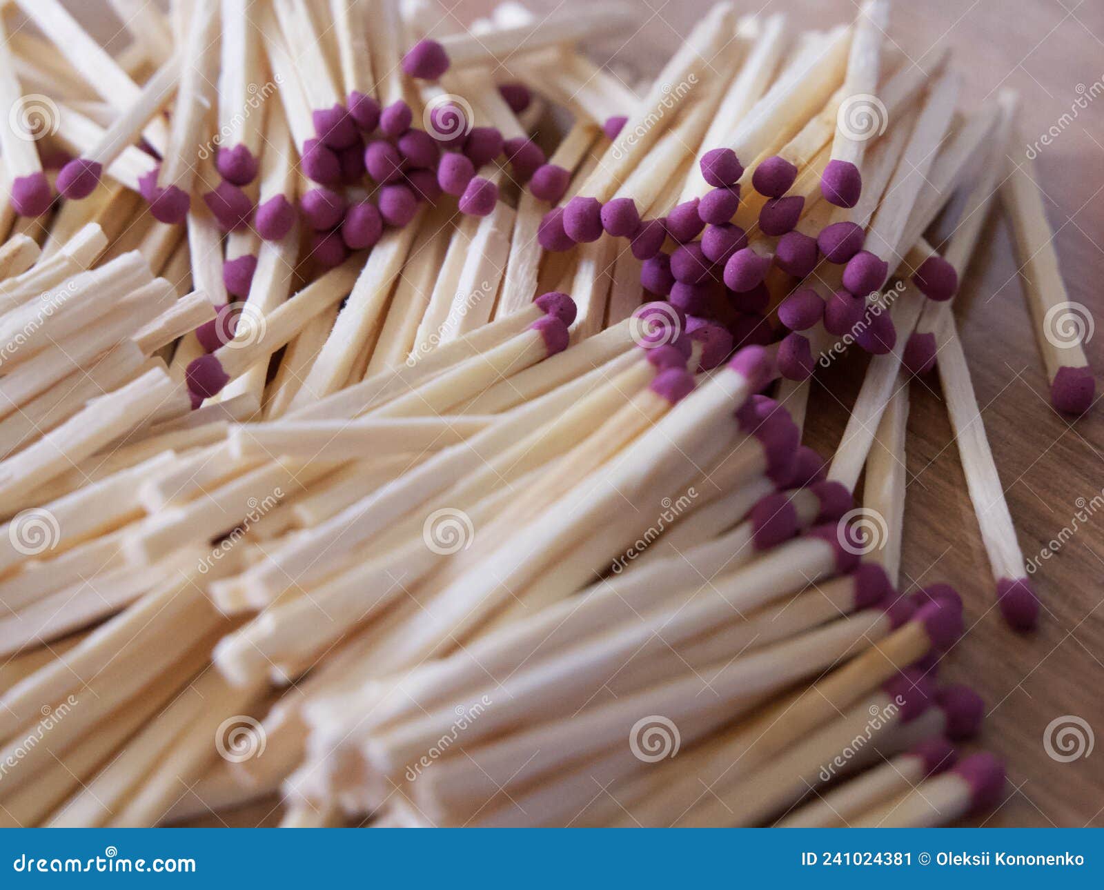 A Bunch of Matches, a Close-up Shot Stock Image - Image of matchstick ...