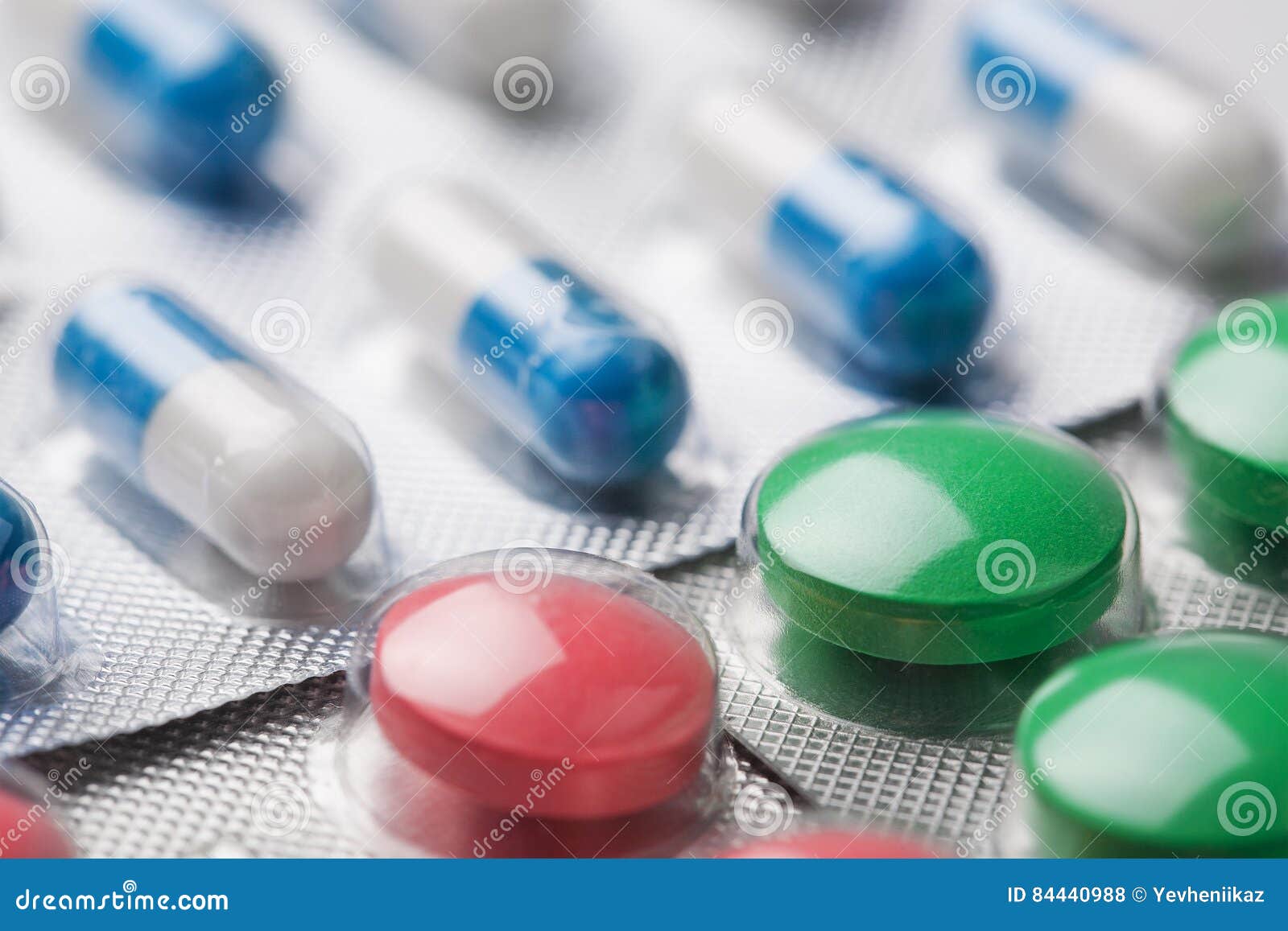 Bunch of Medical Pills and Tablet Stock Photo - Image of antibiotic ...