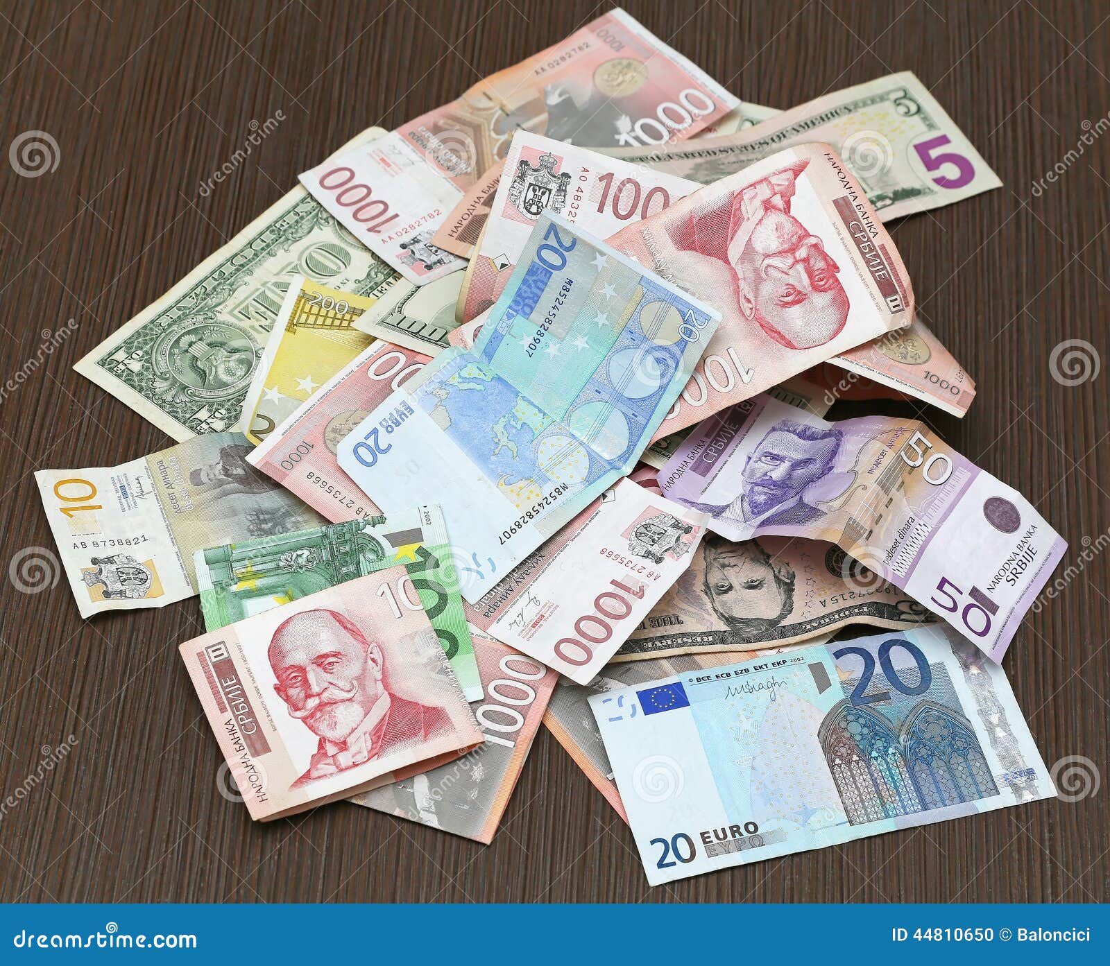 Bunch of money stock photo. Image of business, finance - 44810650