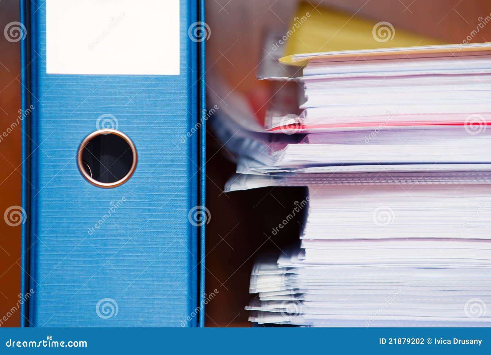 Bunch of office documents stock photo. Image of personal - 21879202