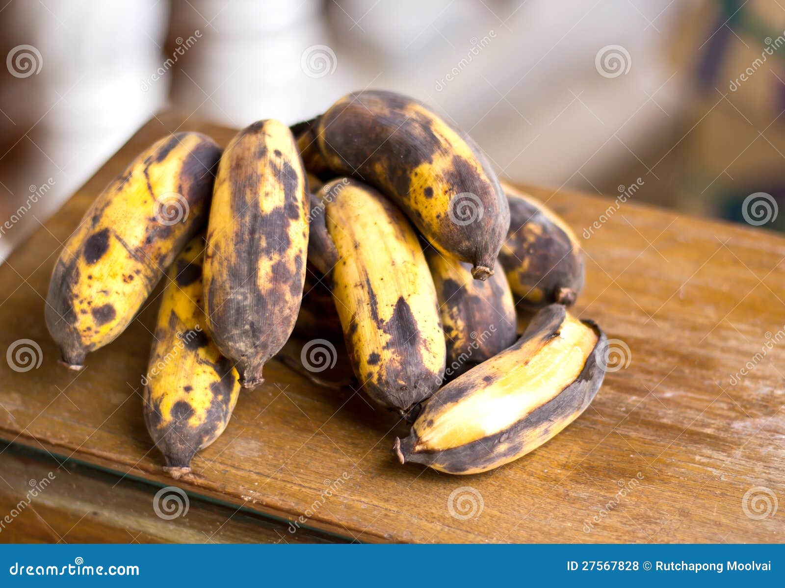 A bunch of old bananas stock photo. Image of overripe - 27567828