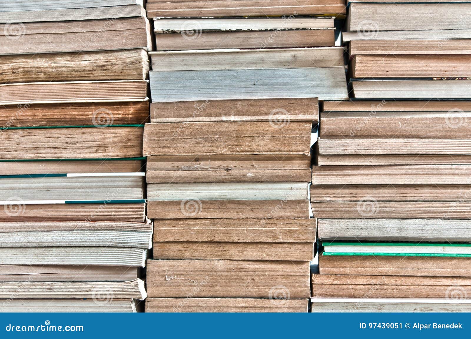 A bunch of old books. stock image. Image of wisdom, textbook - 97439051