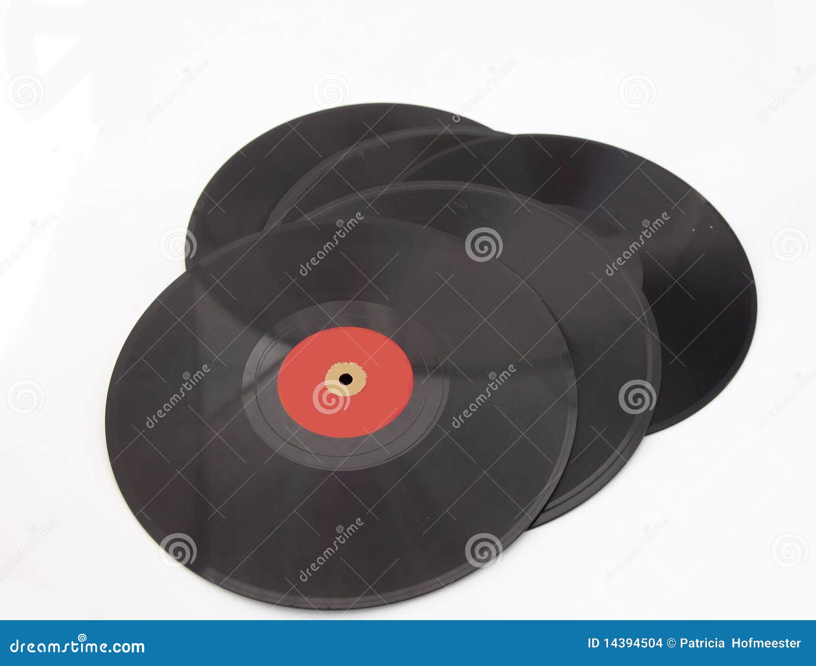 Bunch of Old Vintage Records Stock Photo - Image of sound, spin: 14394504