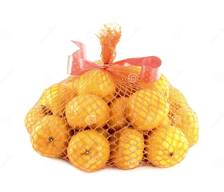 A Bunch of Oranges Packaged Stock Photo - Image of healthy, abstract ...