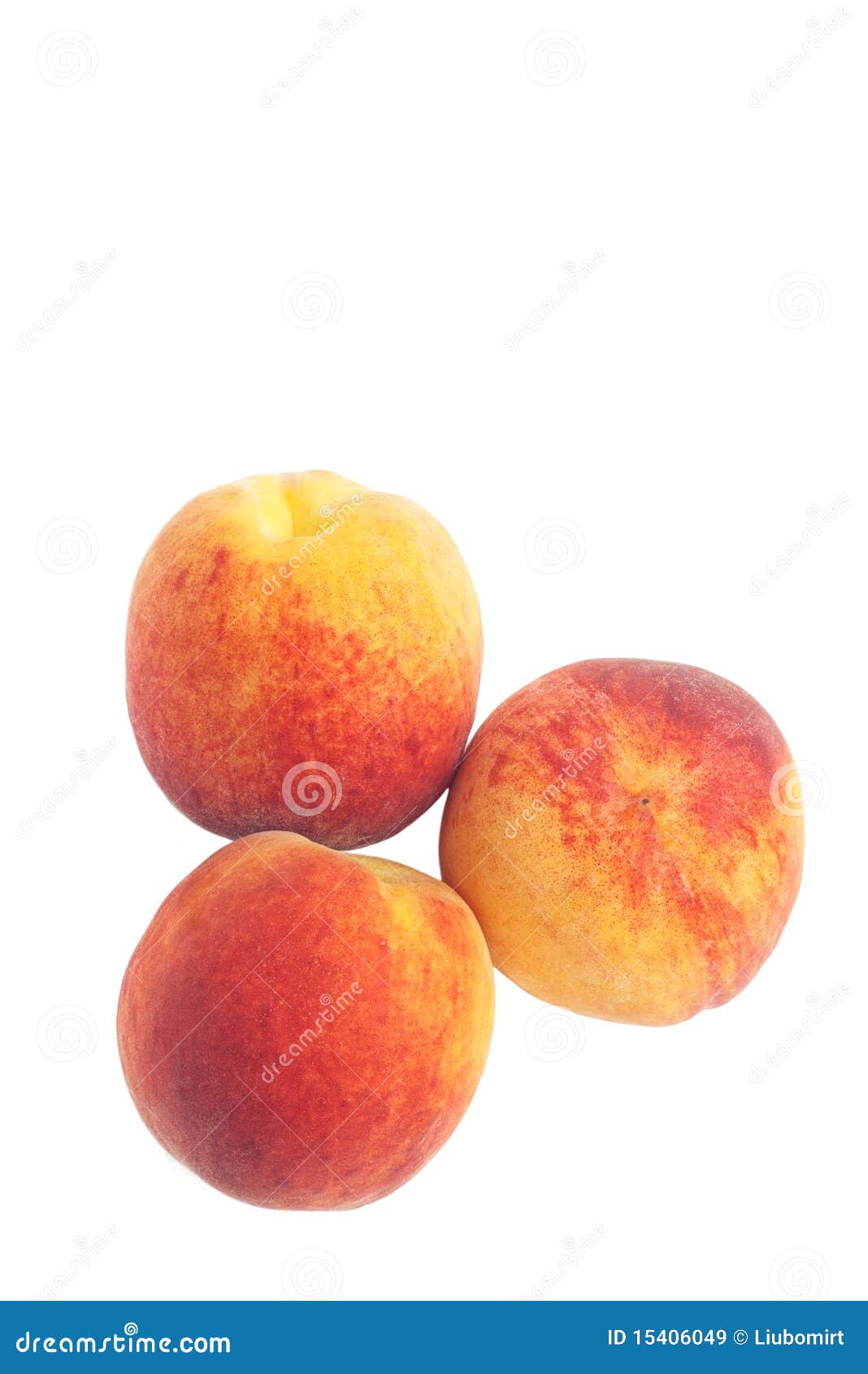 Bunch of peaches stock image. Image of isolated, autumn - 15406049