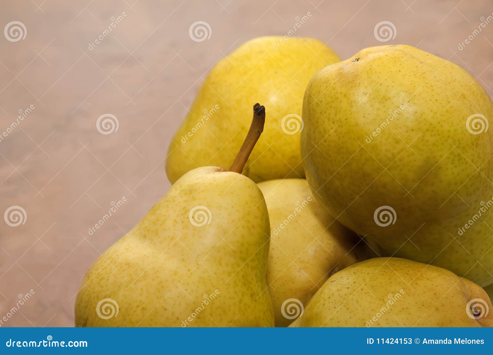Bunch of pears stock image. Image of snack, yellow, diet - 11424153