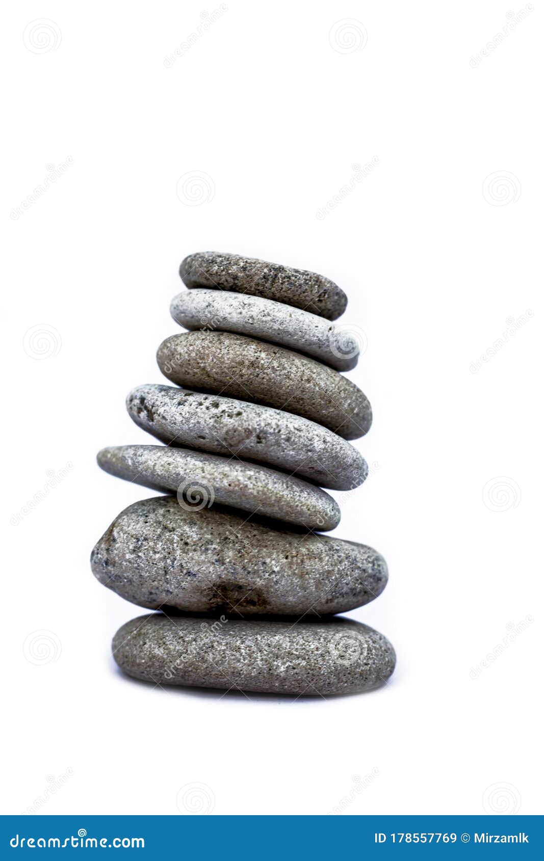 A Bunch of Pebbles or Small Stones on Each Other Isolated on White ...