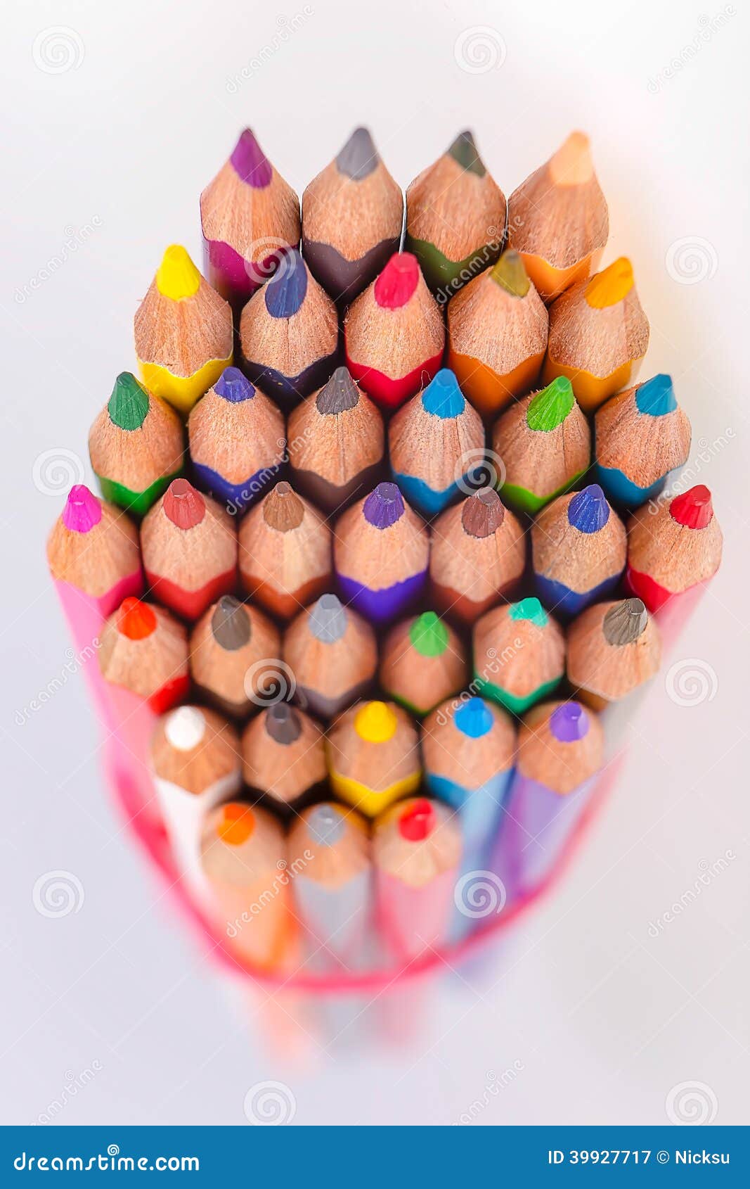 The bunch of pencils stock image. Image of multicolour - 39927717