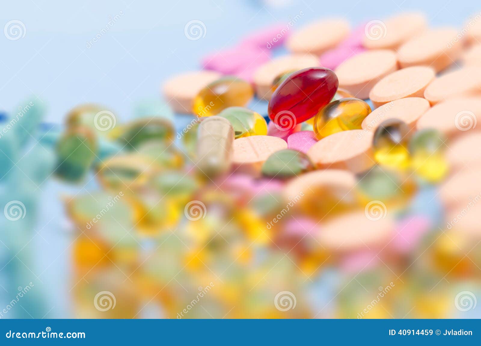 BUNCH of PILLS and TABLETS stock image. Image of assorted - 40914459