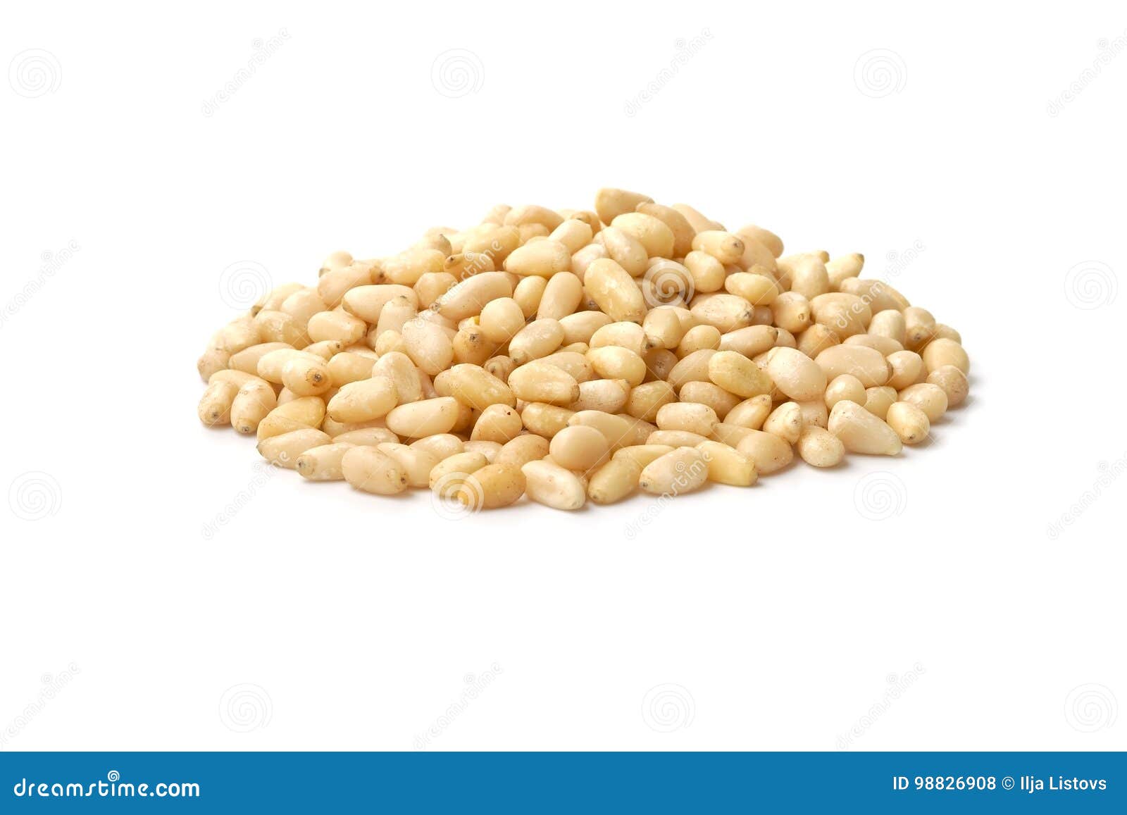 Bunch of pine nut kernels stock photo. Image of healthy - 98826908