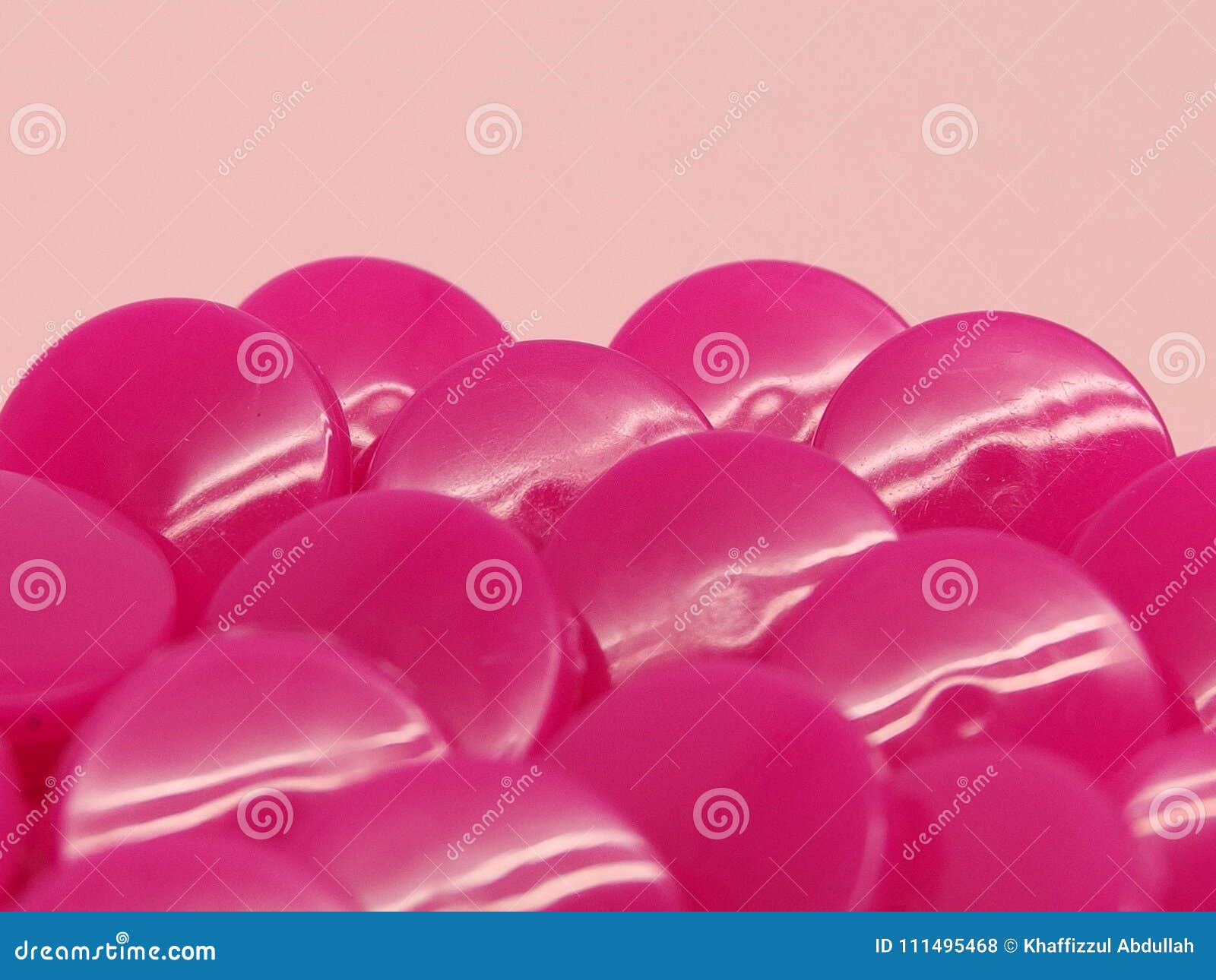 A Bunch of Pink Snap Buttons Stock Photo - Image of plastic, colorful ...