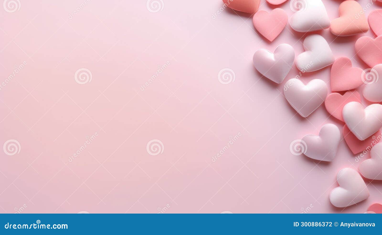 A Bunch of Pink and White Hearts on a Pink Background Valentines Day ...