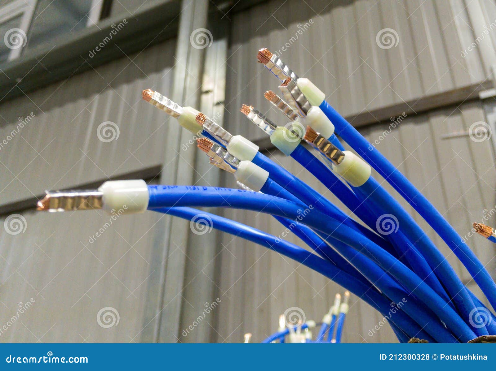 Current Wires Inside The Electrical Distribution Board Editorial Photo ...