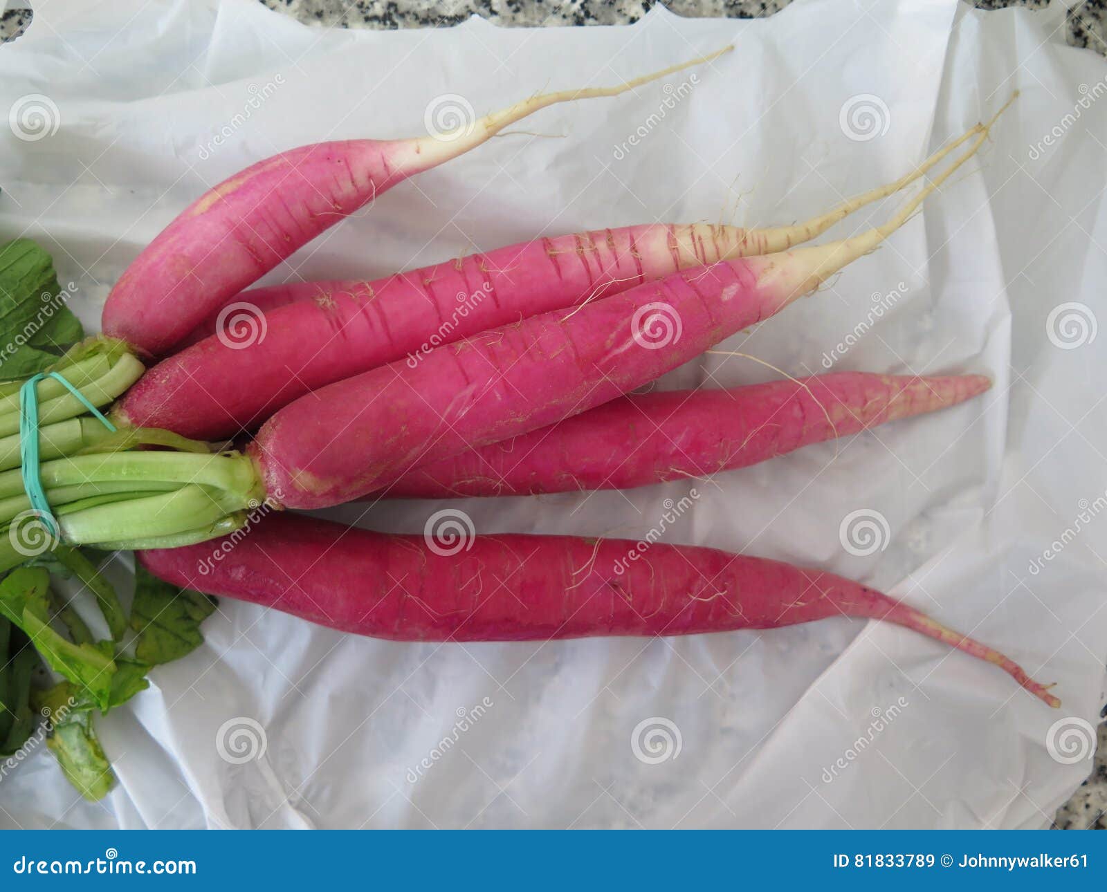 Bunch Rabanos Spanish Radishes Stock Photos - Free & Royalty-Free Stock ...