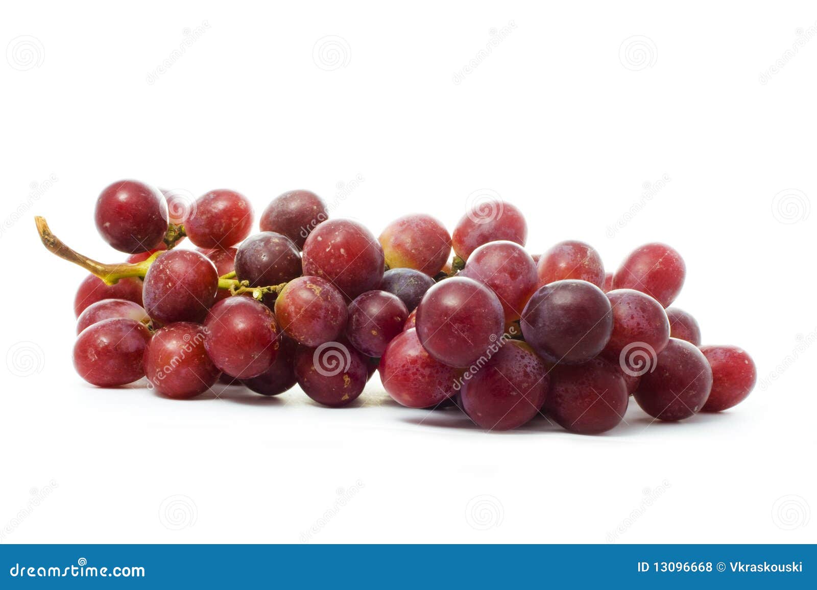 A bunch of red grape stock photo. Image of closeup, dieting - 13096668