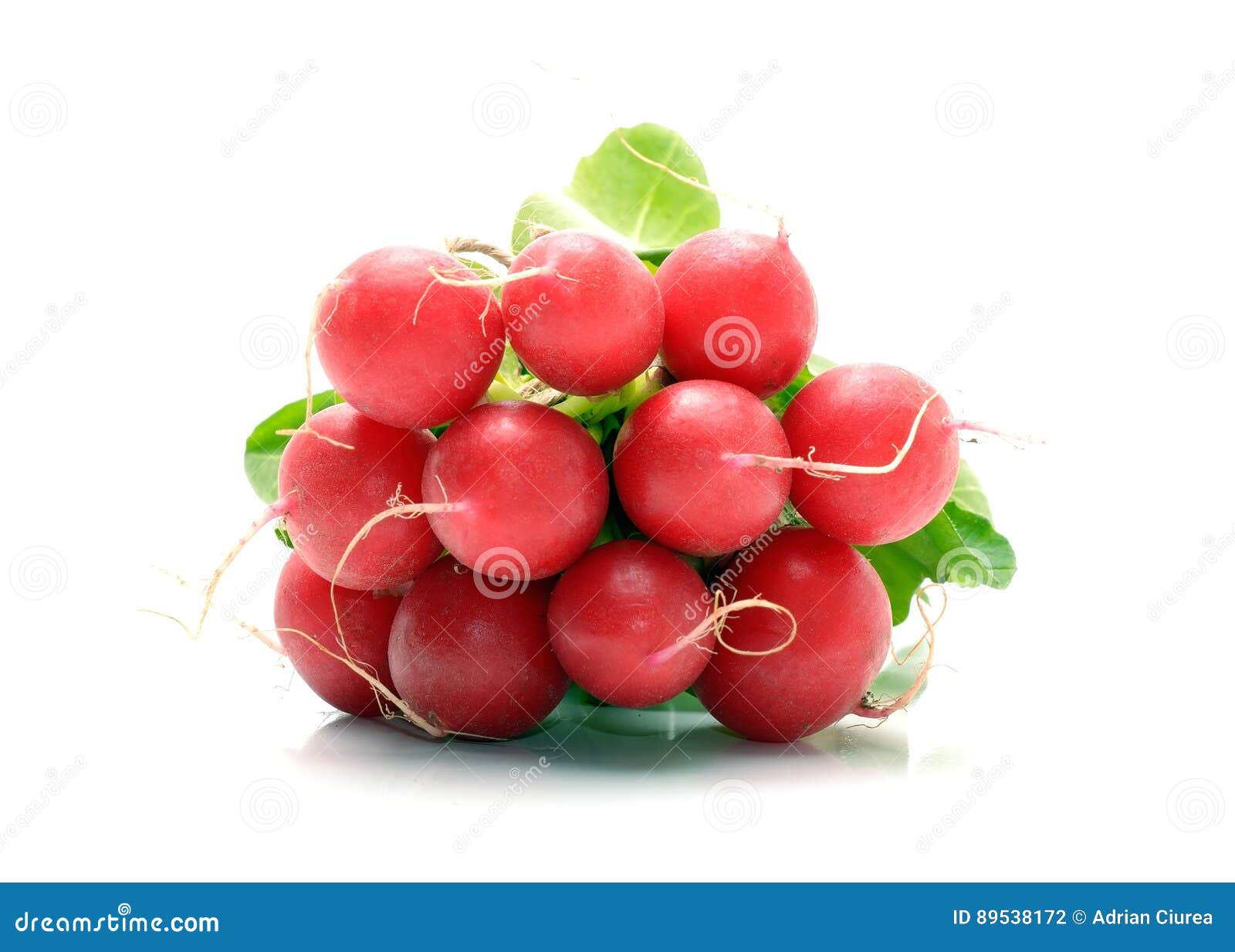 Bunch of Red Radish stock photo. Image of heap, organic - 89538172