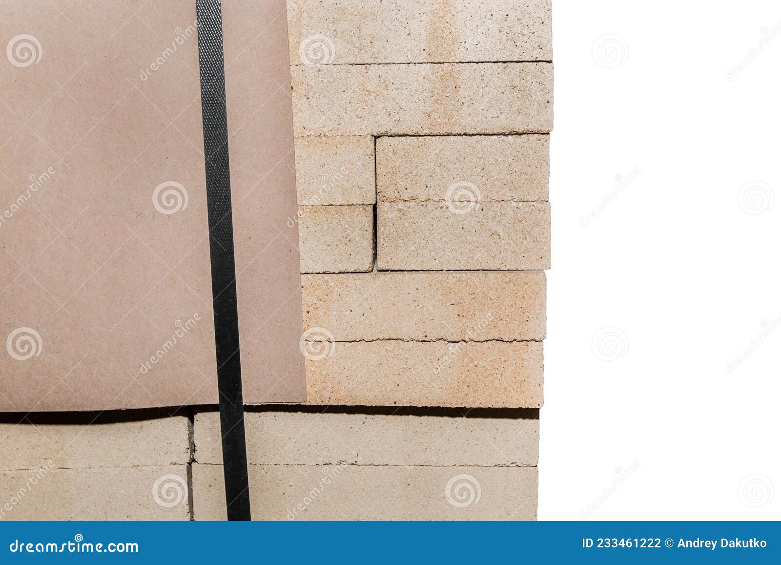 A Bunch of Refractory Bricks, Fire-resistant Brick Blocks Stock Photo ...