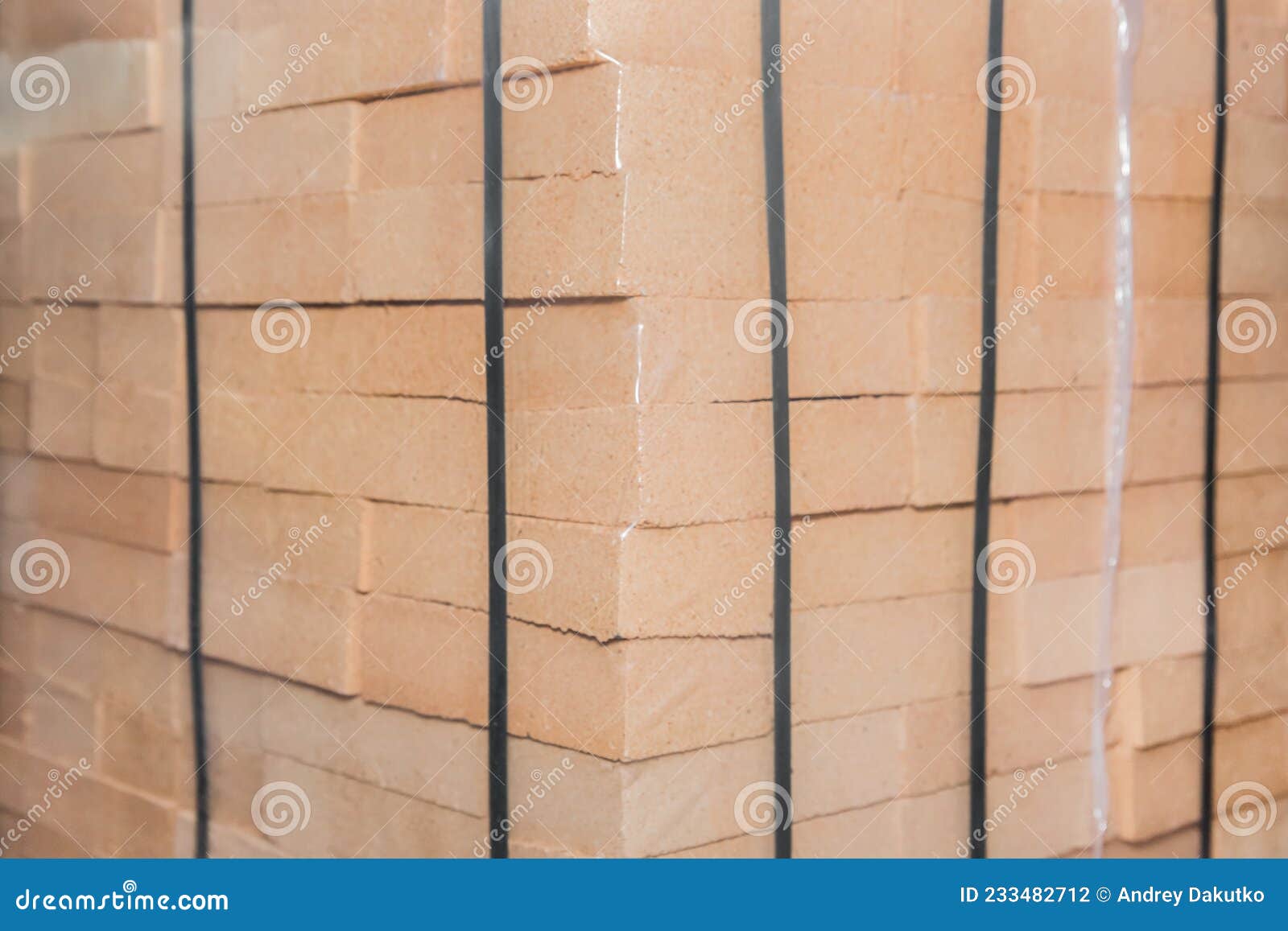 A Bunch of Refractory Bricks, Fire-resistant Brick Blocks Stock Photo ...