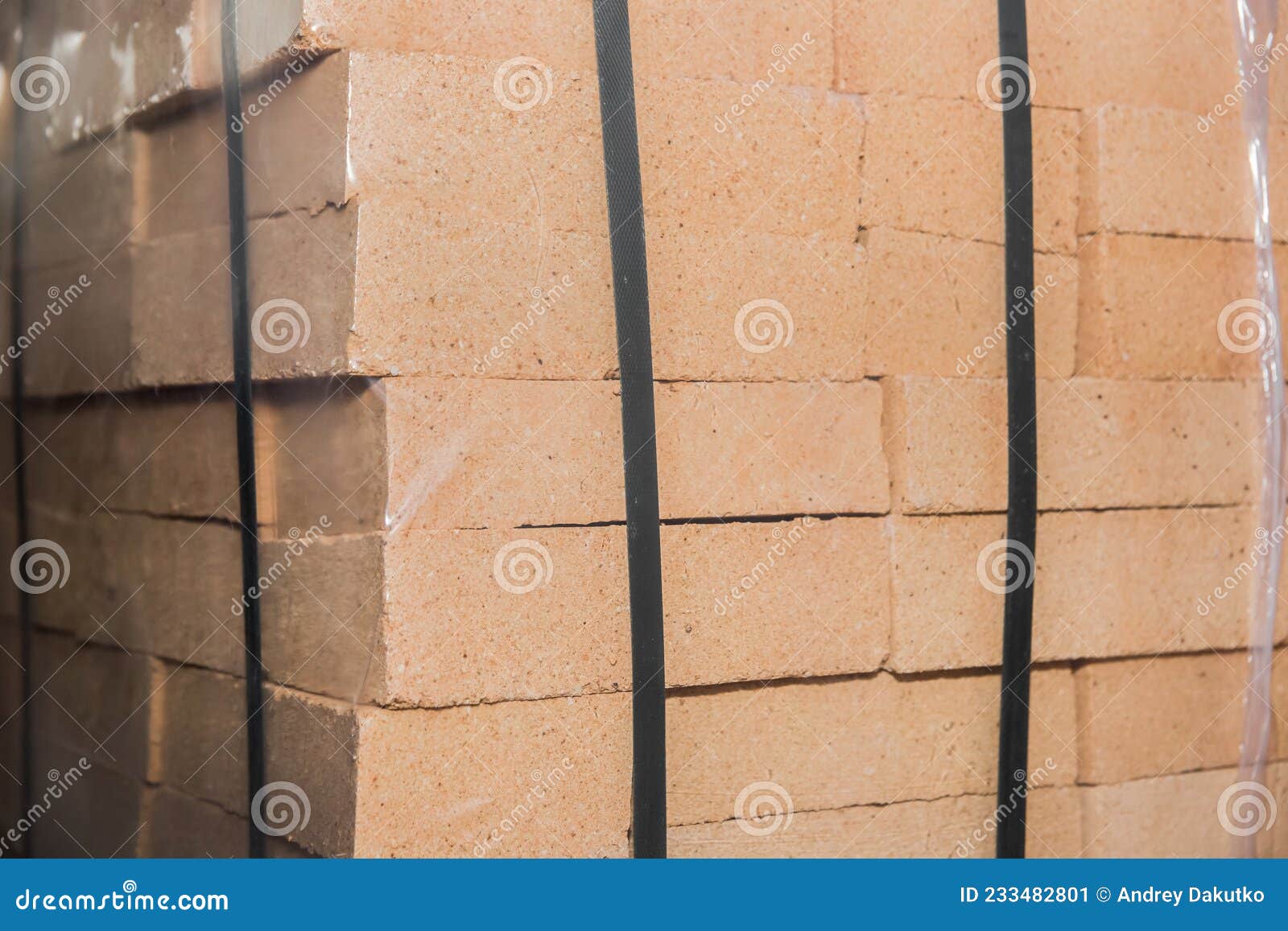 A Bunch of Refractory Bricks, Fire-resistant Brick Blocks Stock Image ...