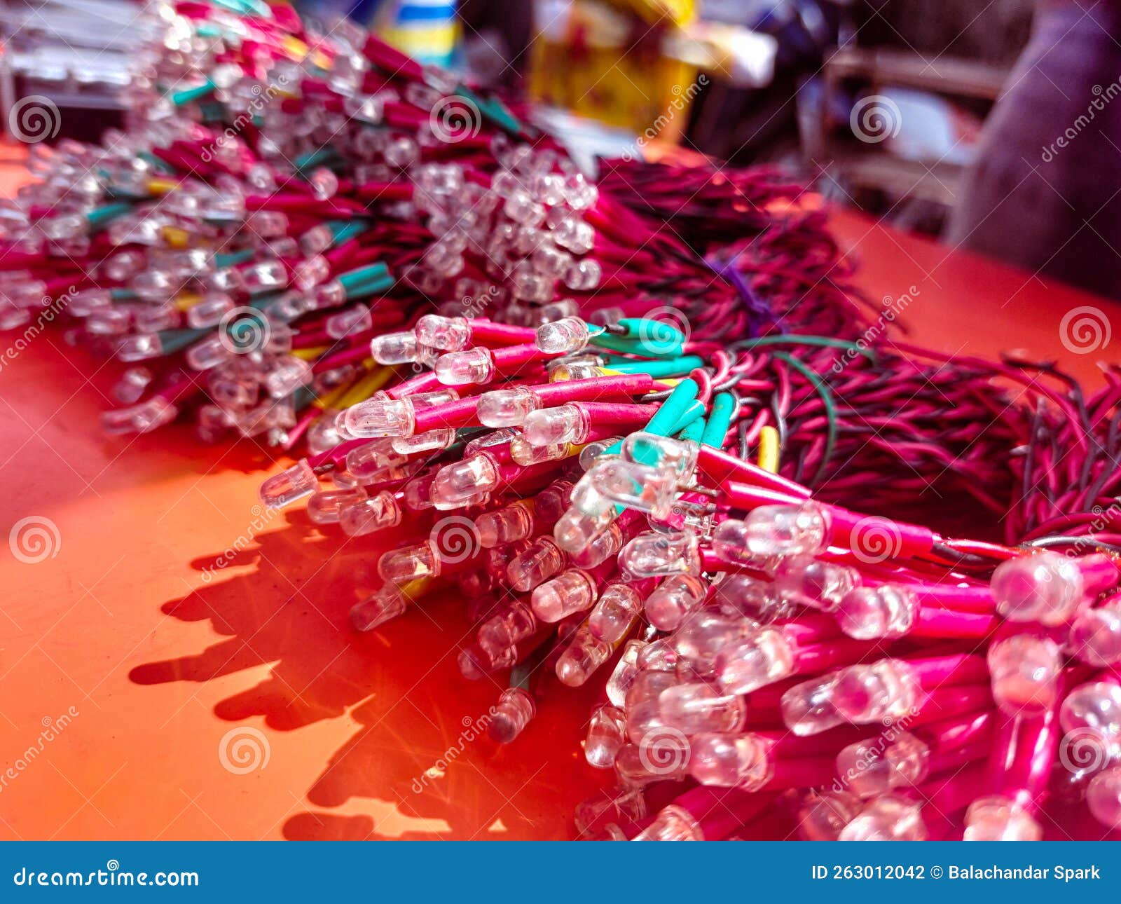 Serial light bulb stock photo. Image of rise, produce - 263012042