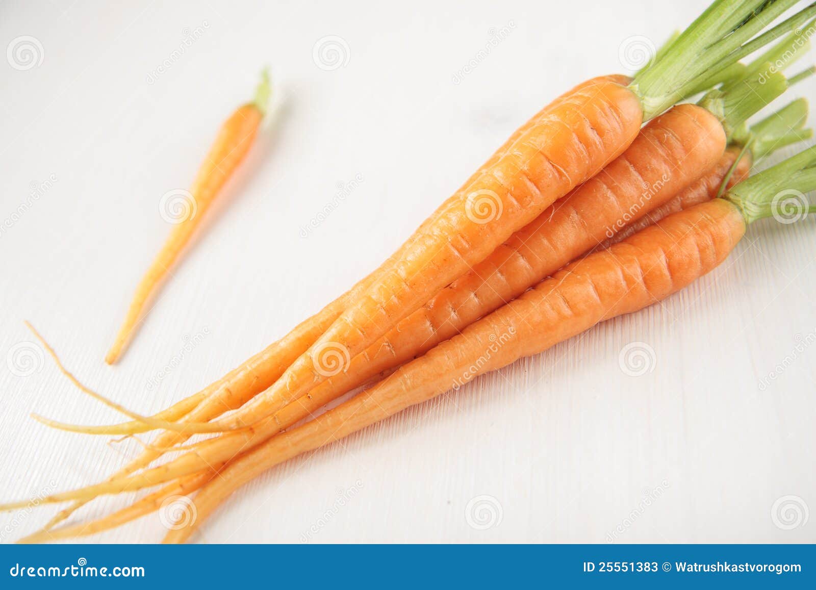 Bunch of small carrot stock image. Image of young, board - 25551383