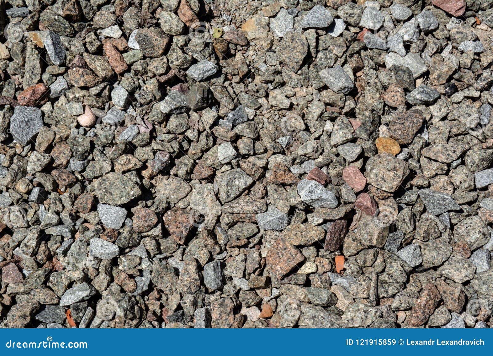 Bunch of a Small Crushed Stones Background Stock Image - Image of rives ...