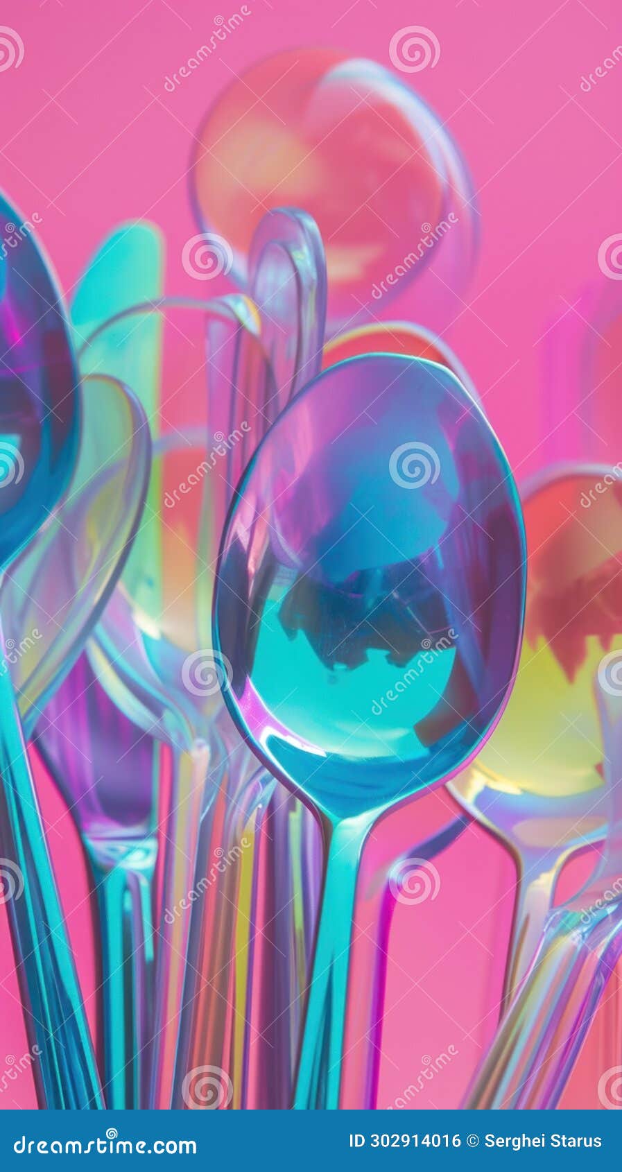 A Bunch of Spoons and Forks are Sitting on Top of Each Other, AI Stock ... A Bunch of Spoons and Forks are Sitting on Top of Each Other, AI Stock ...