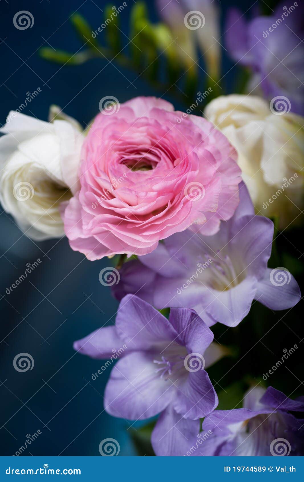 Bunch of spring flowers stock image. Image of beautiful - 19744589