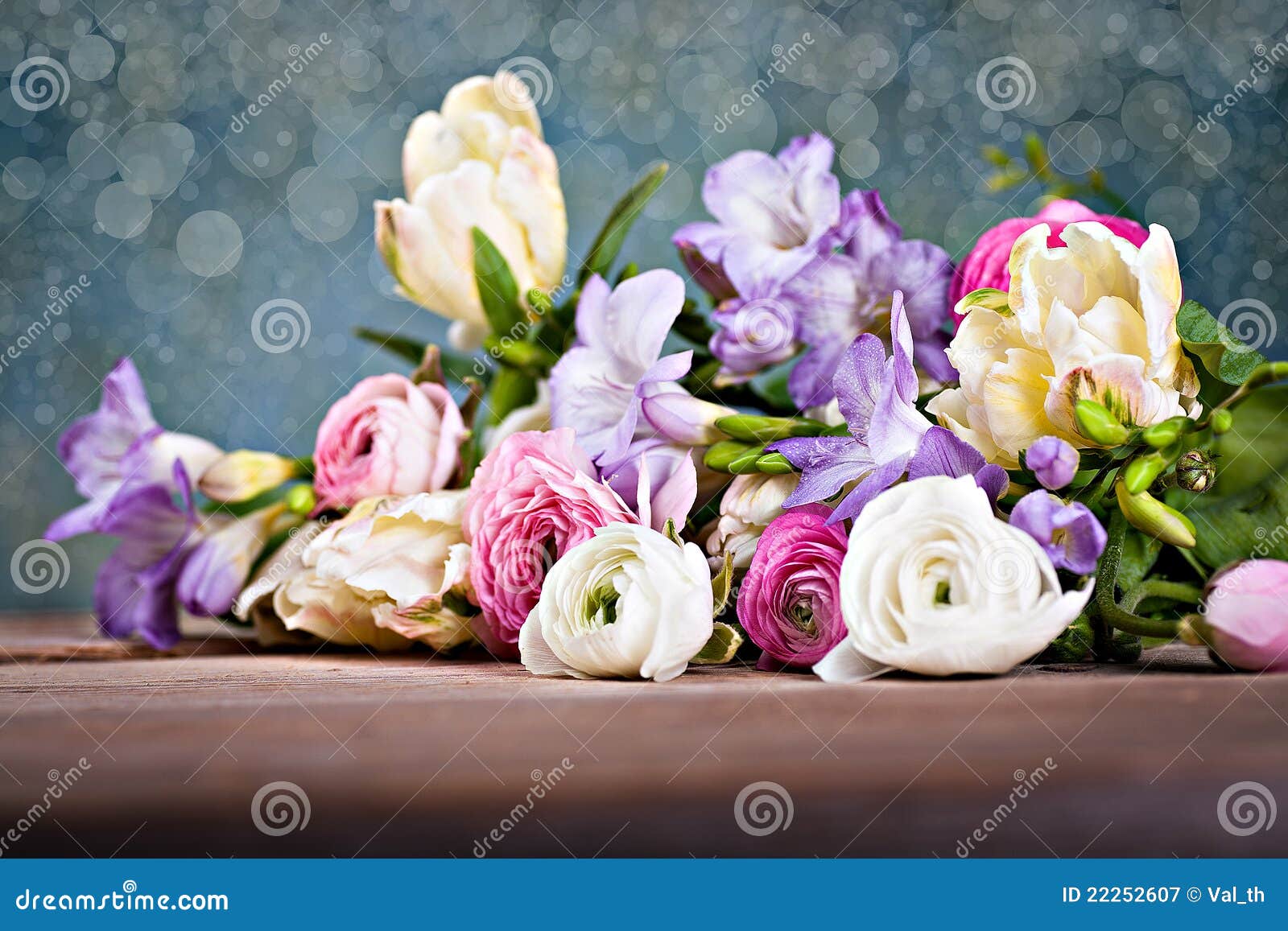 Bunch of spring flowers stock image. Image of gift, arrangement - 22252607