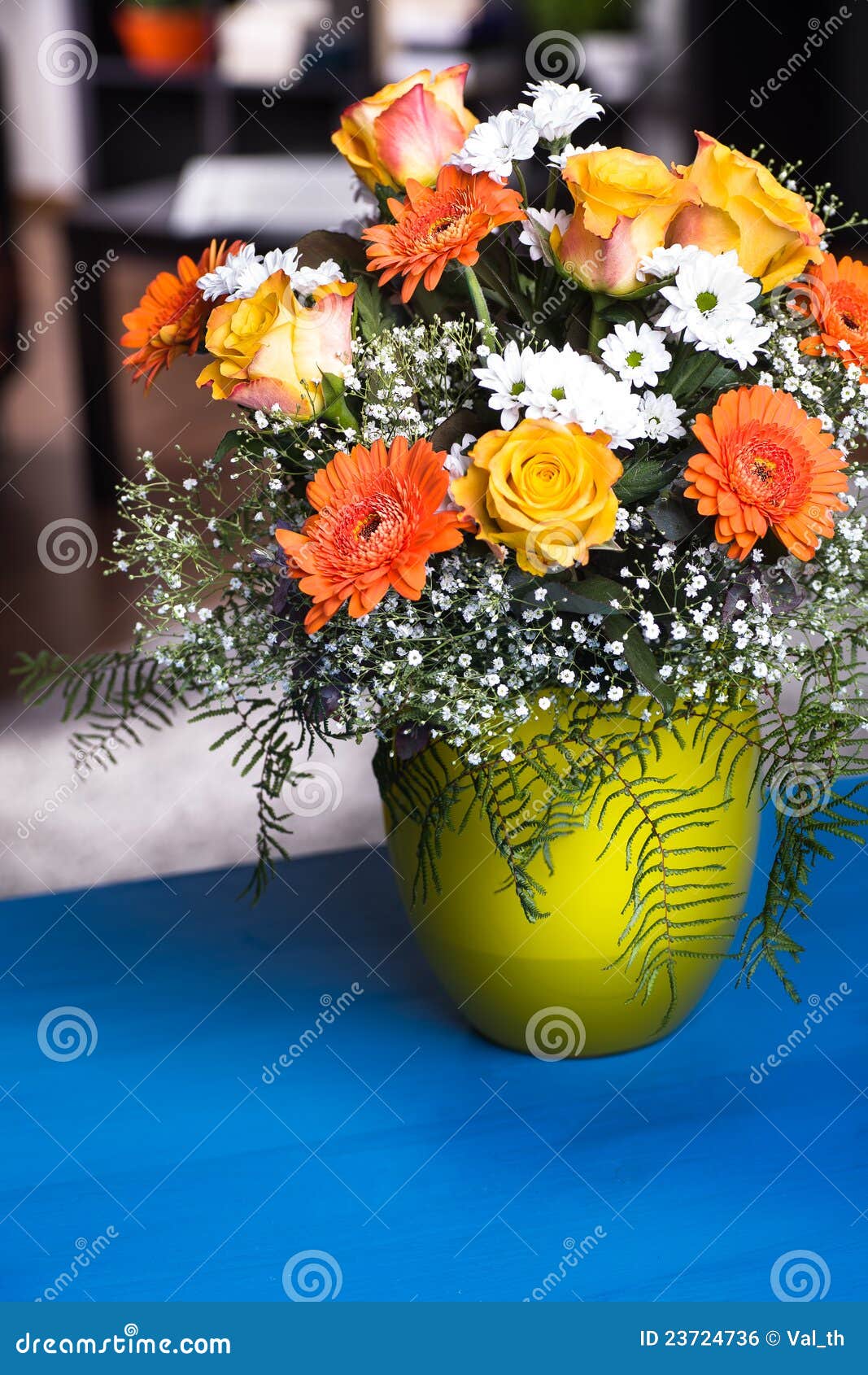 Bunch of spring flowers stock photo. Image of bouquet - 23724736