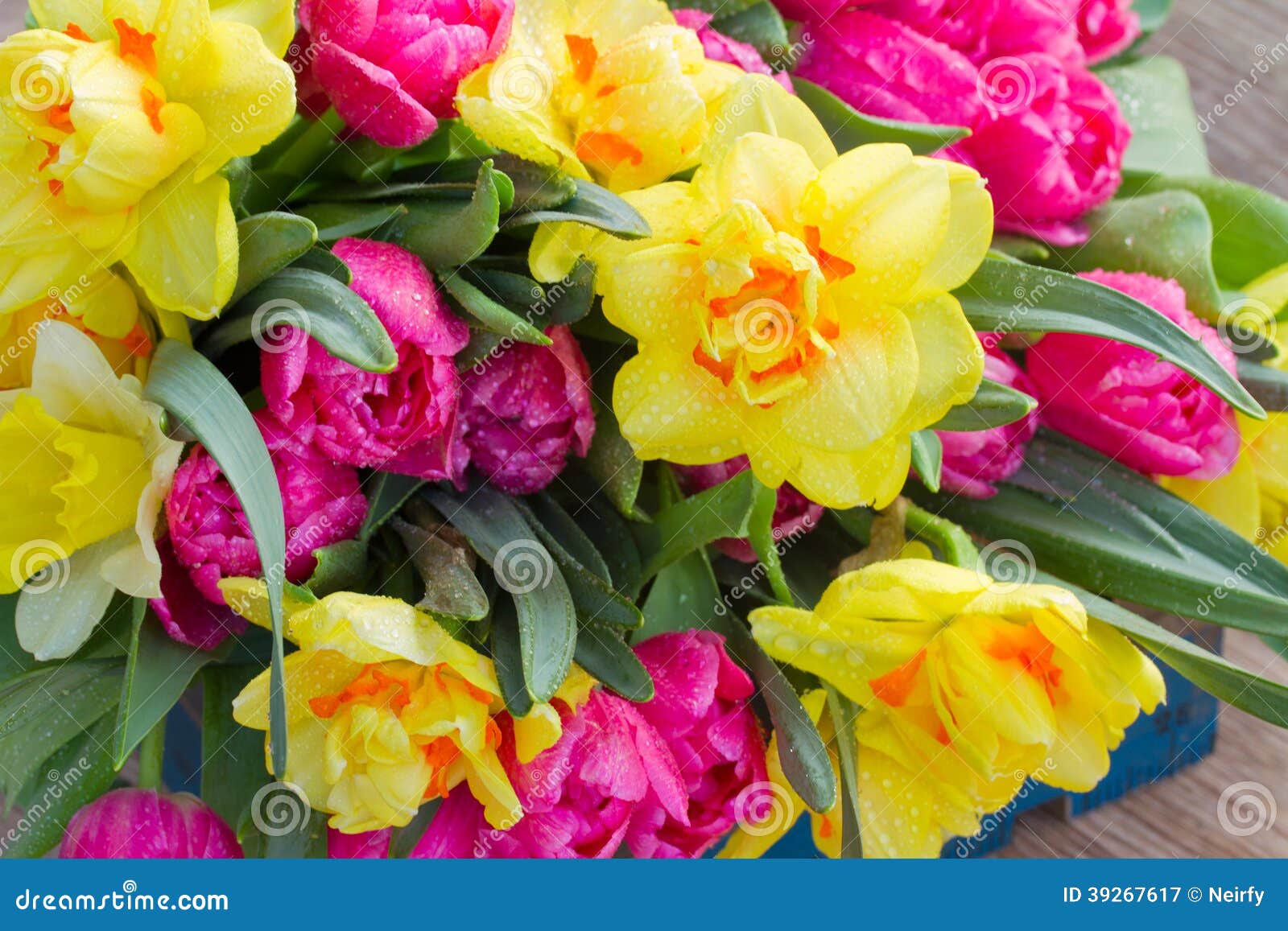 Bunch of spring flowers stock image. Image of bright - 39267617