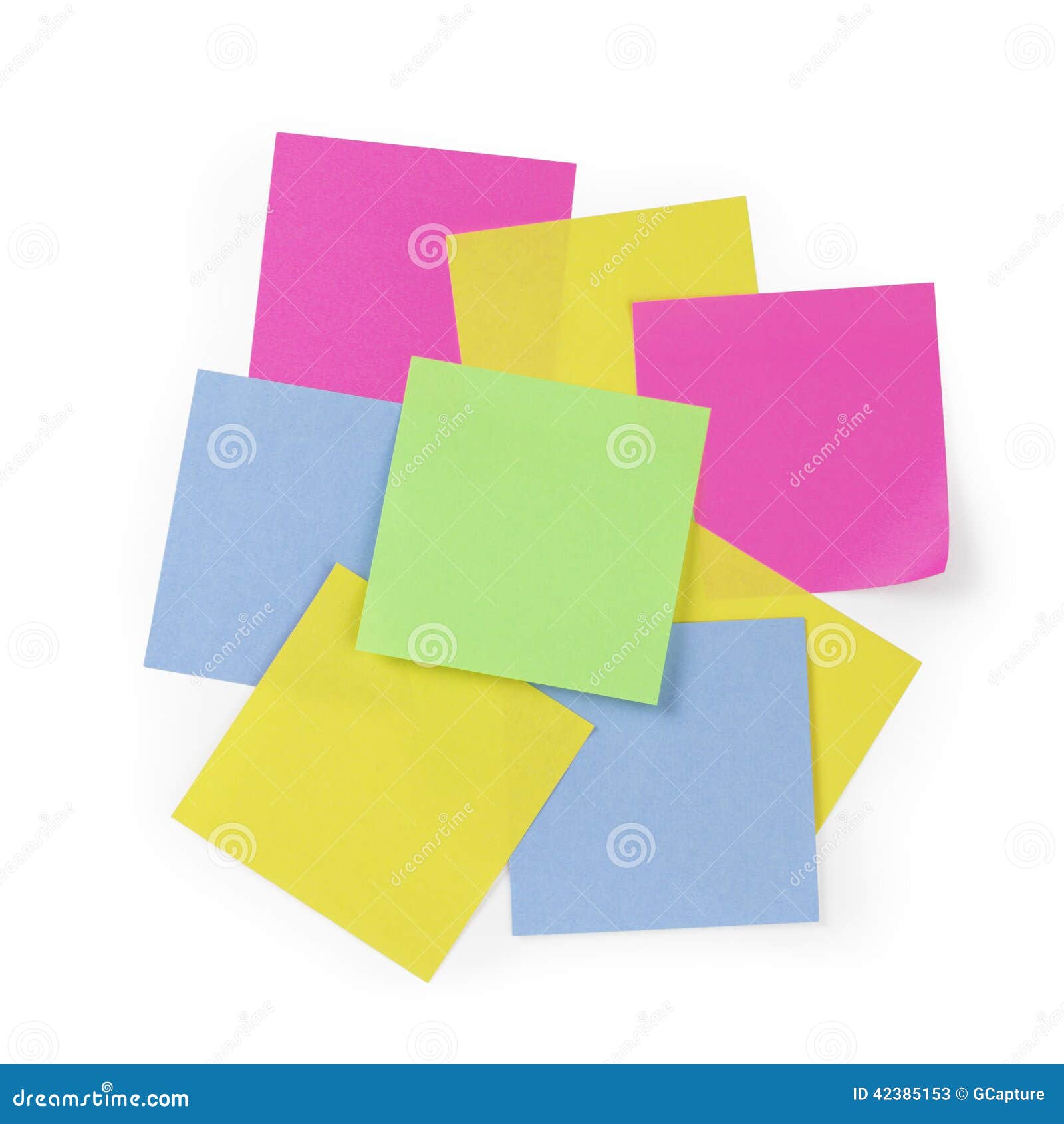 Bunch of Sticky Note Reminders Stock Image - Image of notepaper, notice ...