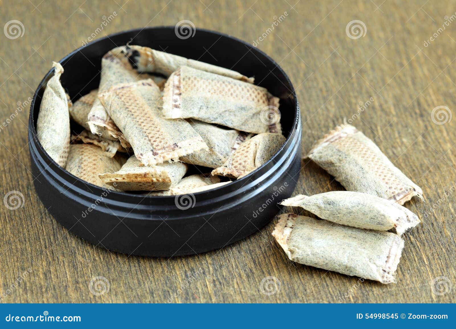 Bunch of swedish snus stock image. Image of brown, carcinogenic - 54998545