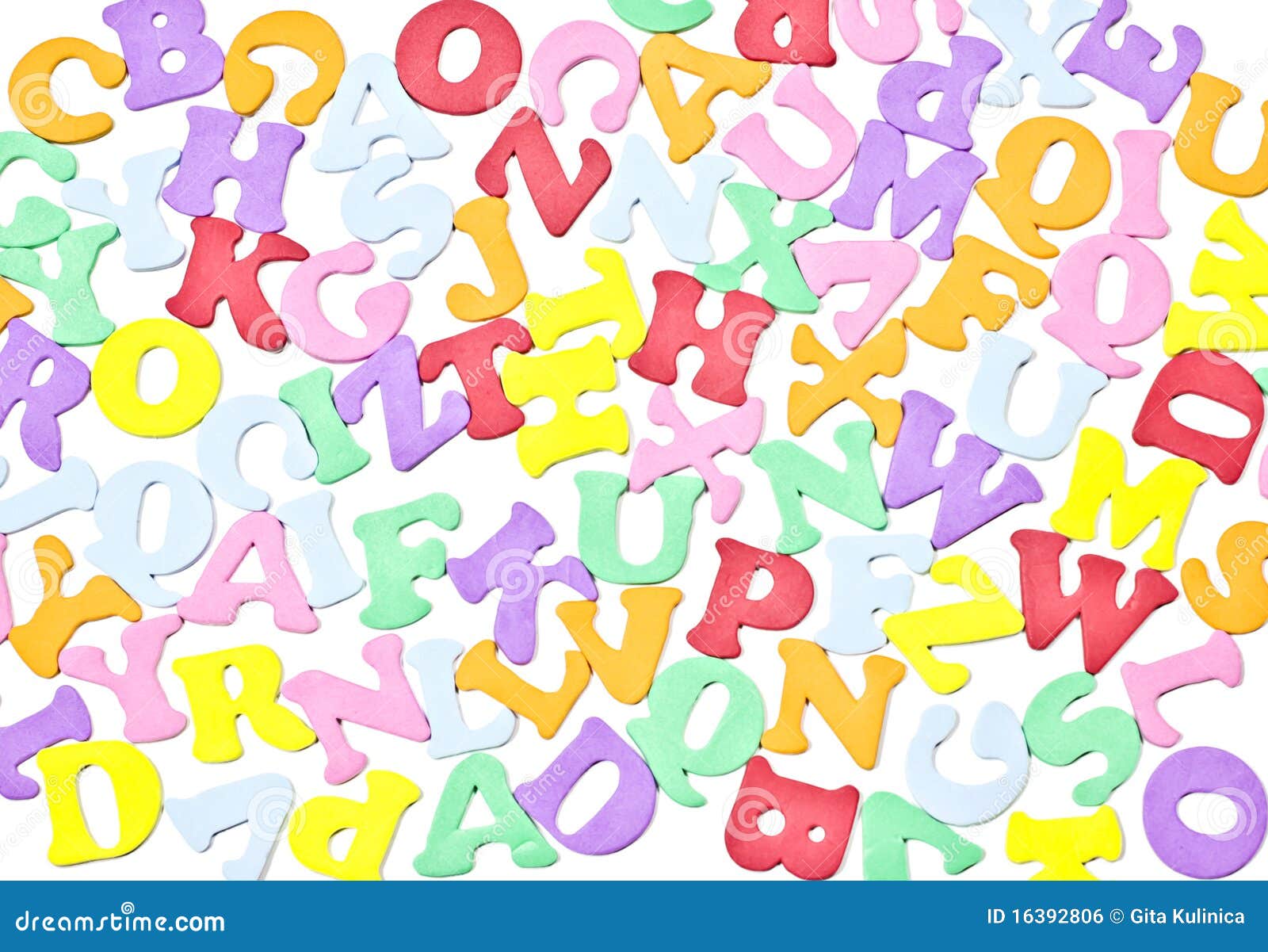 Bunch of tiny letters stock photo. Image of textured - 16392806