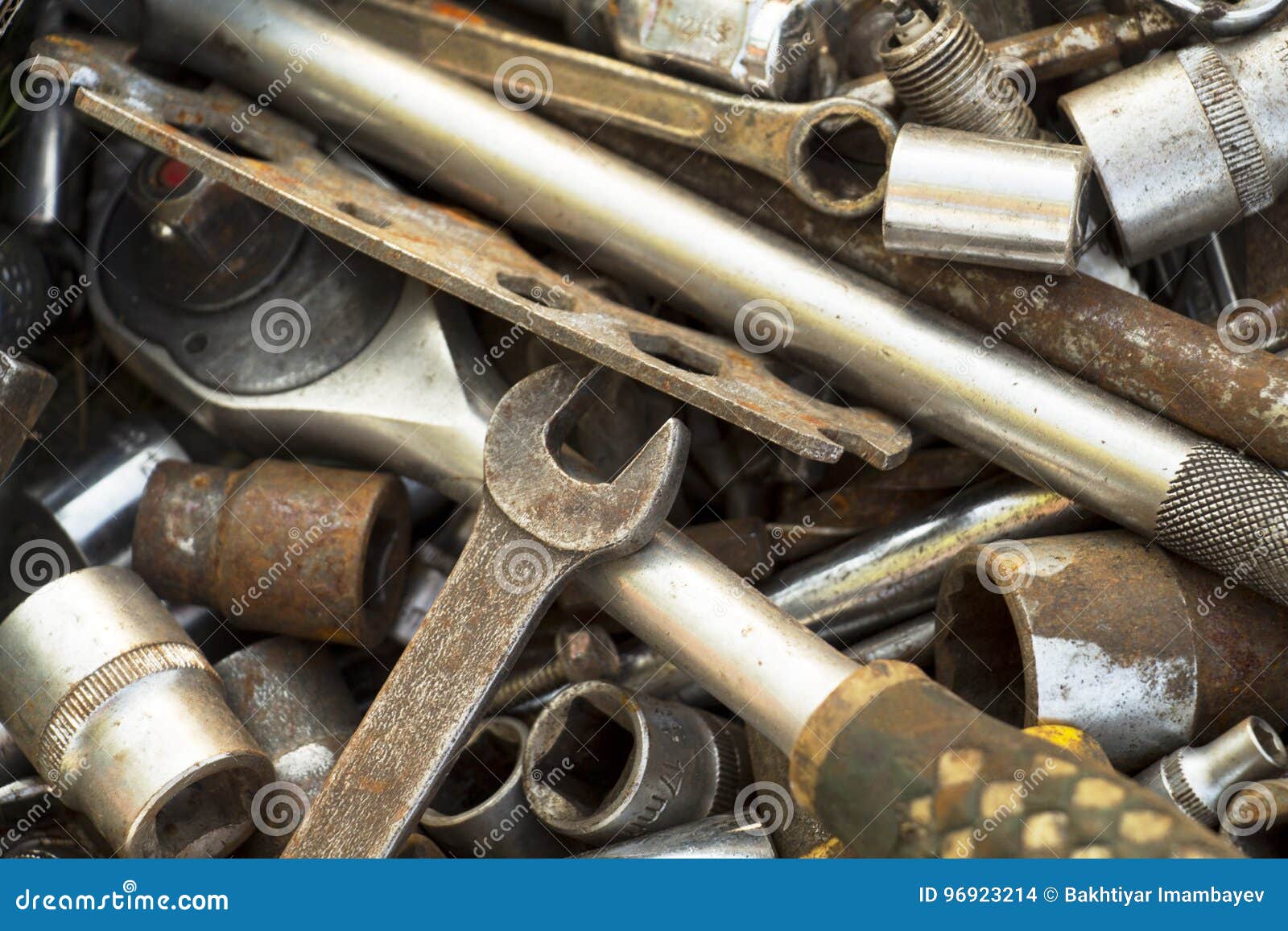 A bunch of tools stock photo. Image of equipment, tools - 96923214