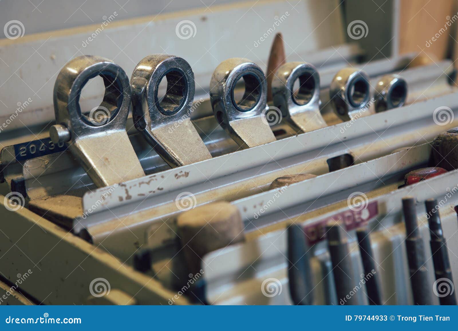 A Bunch of Tools Used in a Workshop Stock Image - Image of craftsman ...