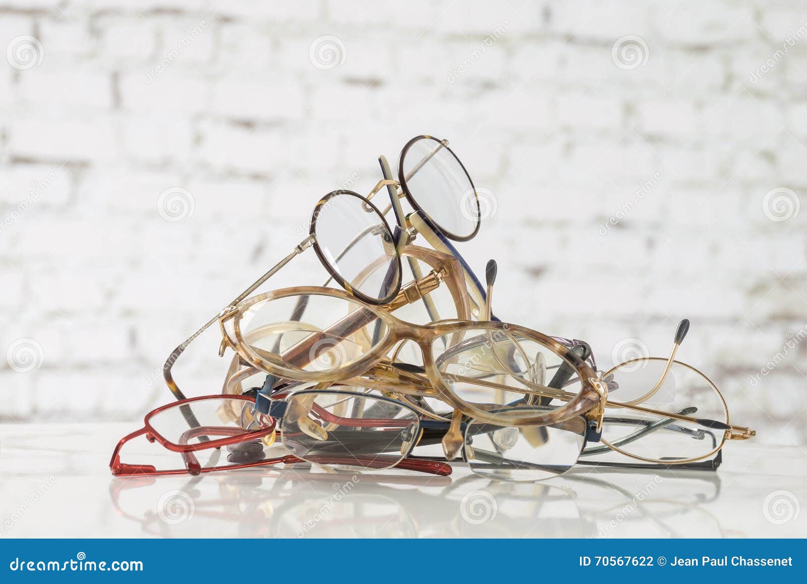 Bunch of Unneeded Glasses To Recycle To Third World Stock Photo - Image ...