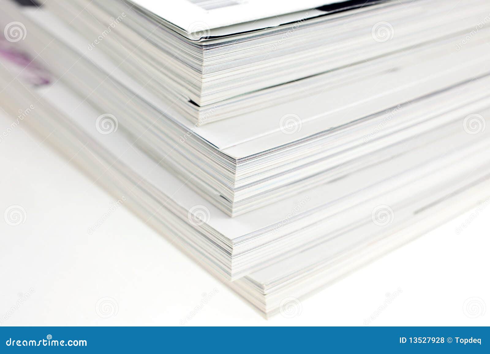 Bunch of used magazines stock photo. Image of medium - 13527928