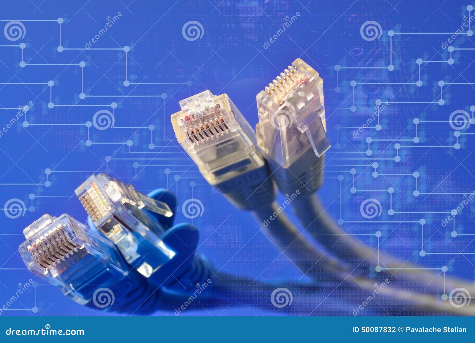 A bunch of UTP cables stock photo. Image of jack, broadband - 50087832