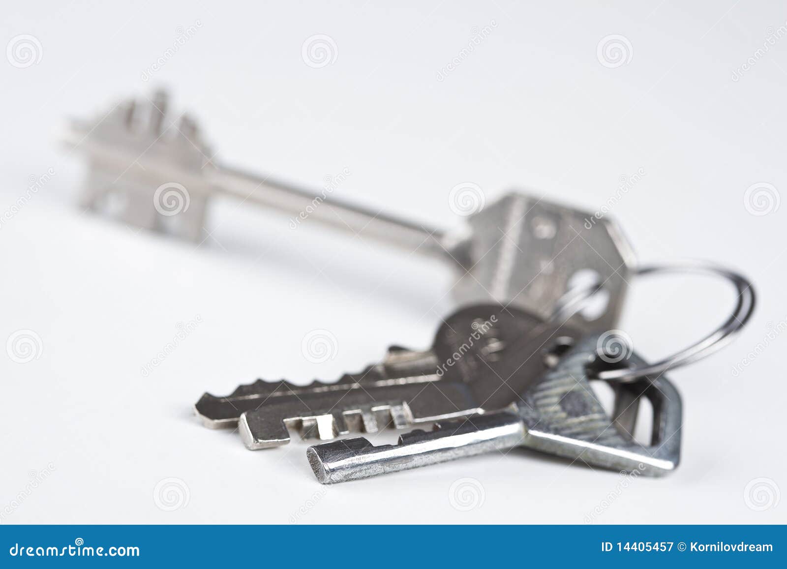 Bunch of Various Metal Keys Stock Image - Image of four, access: 14405457
