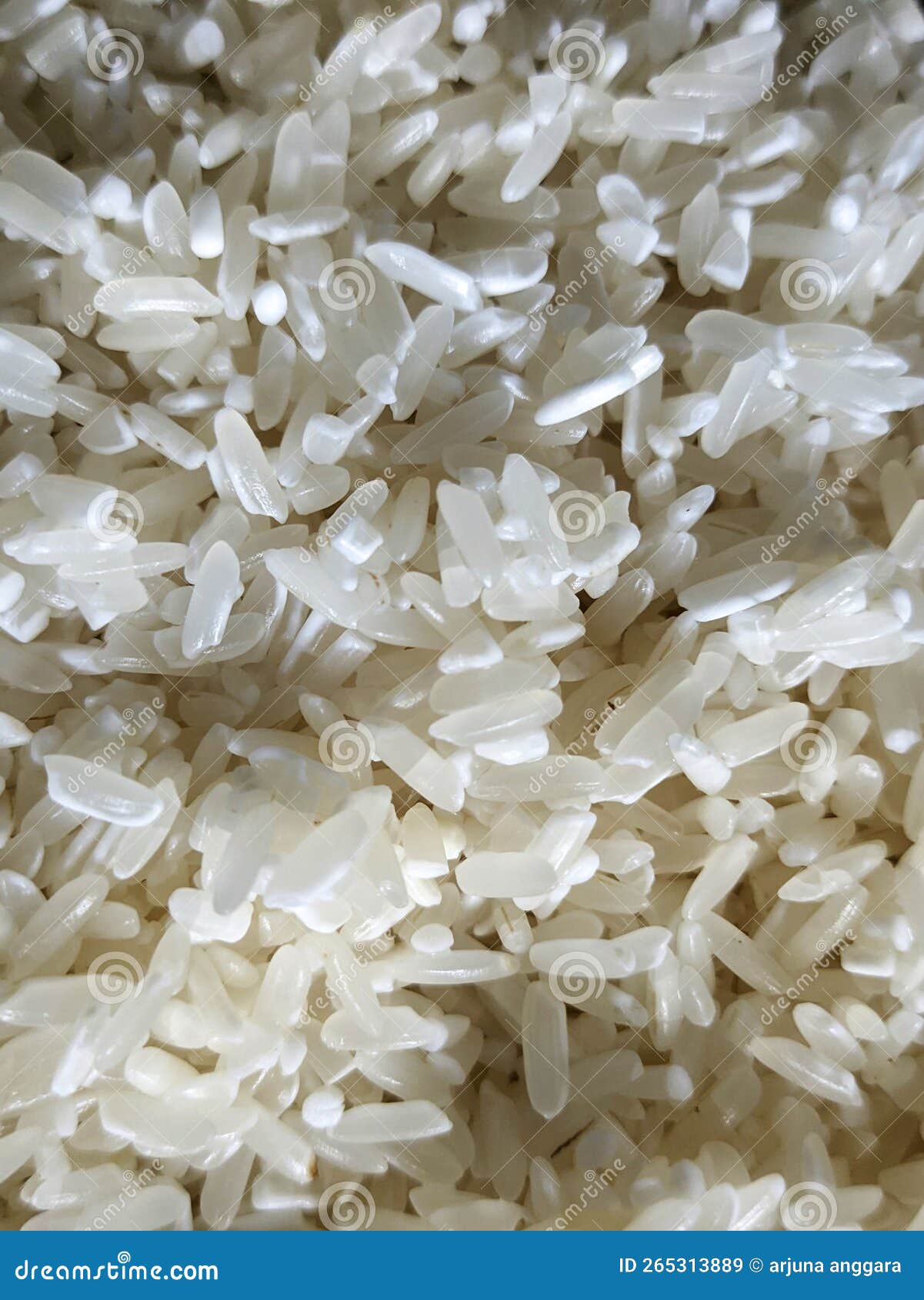A Bunch of White Rice Grains Stock Image - Image of closeup, asian ...