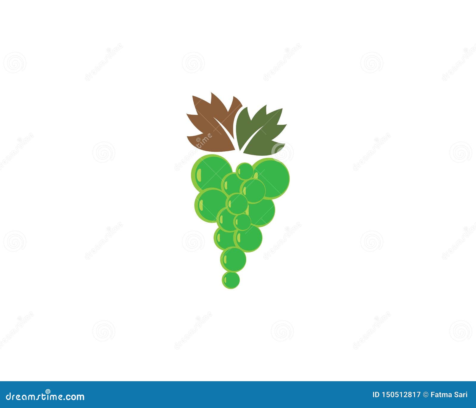 Grape logo template stock vector. Illustration of vector - 150512817