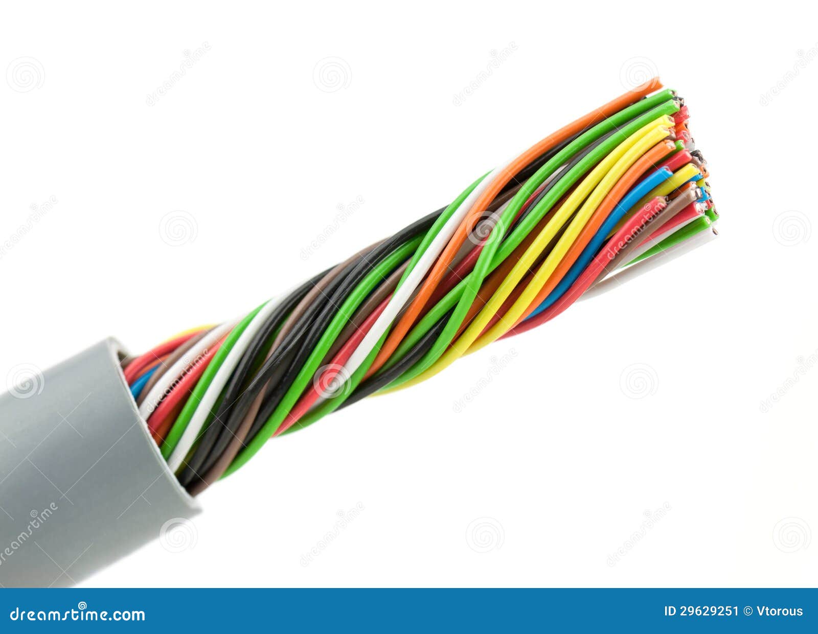 Bunch of wires stock image. Image of equipment, wave - 29629251