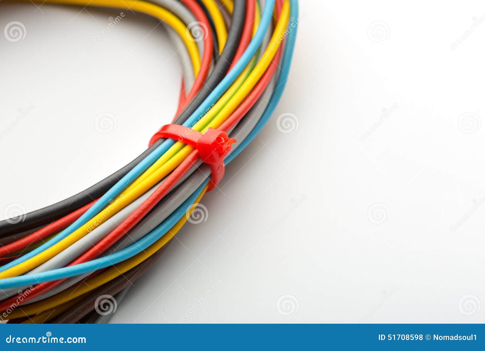 Bunch of wires stock photo. Image of isolated, equipment - 51708598